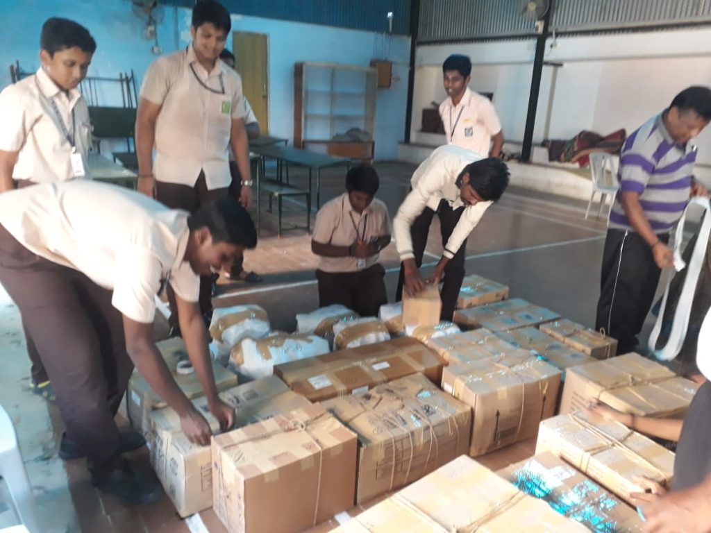 Kaja Cyclone Relief Vidya vikasini school students November 2018 ...